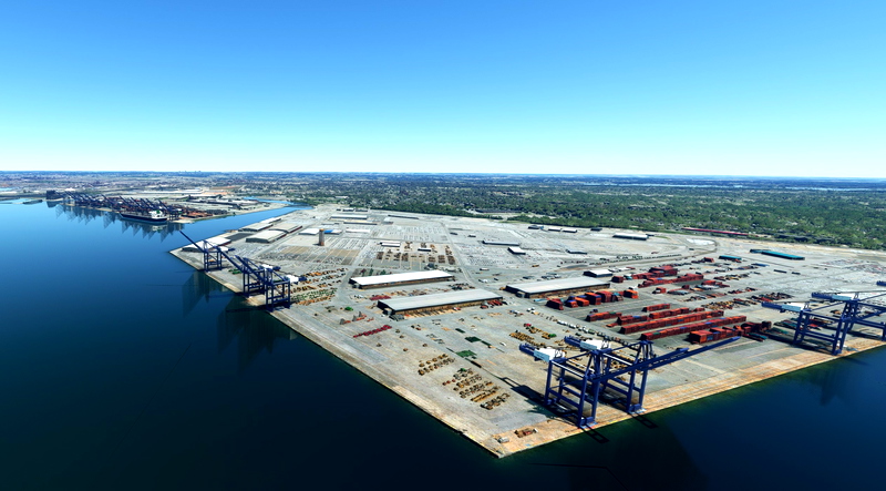 Seagirt Marine Terminal/Port of Baltimore, Baltimore MD - USA V2.0 pour ...