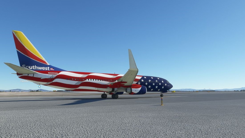 Southwest Freedom One updated for Microsoft Flight Simulator | MSFS