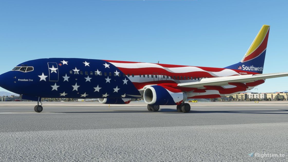 Southwest Freedom One updated for Microsoft Flight Simulator | MSFS