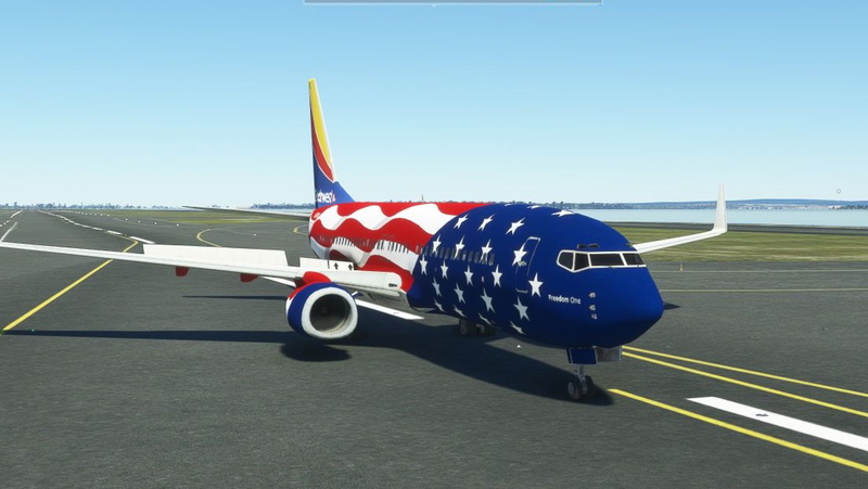 Southwest Freedom One updated for Microsoft Flight Simulator | MSFS