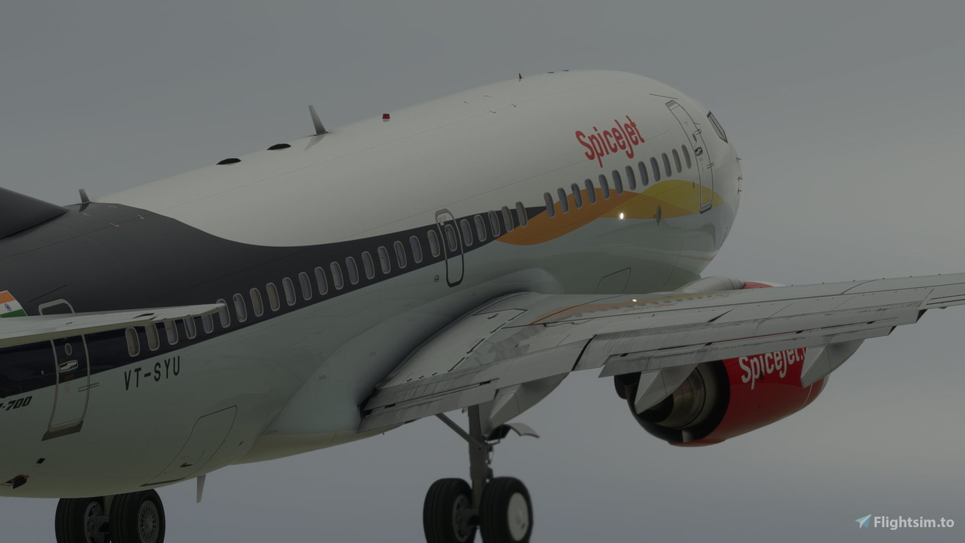 SpiceJet [4K] VT-SYU (Jet Airways hybrid) - PMDG 737-700 for Microsoft ...