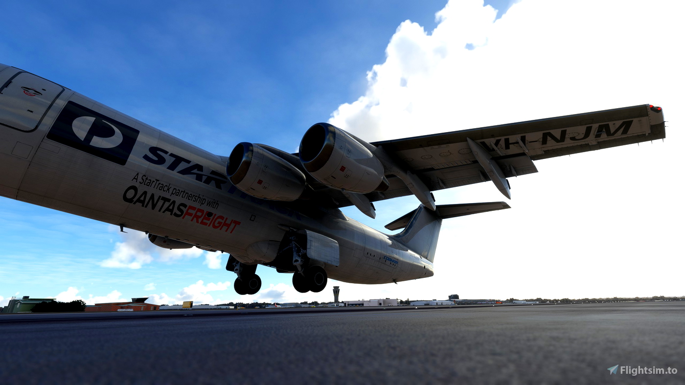 StarTrack 146-300QT Livery [4K] » Microsoft Flight Simulator