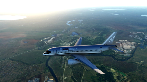 Sukhoi Superjet Business Jet » Microsoft Flight Simulator
