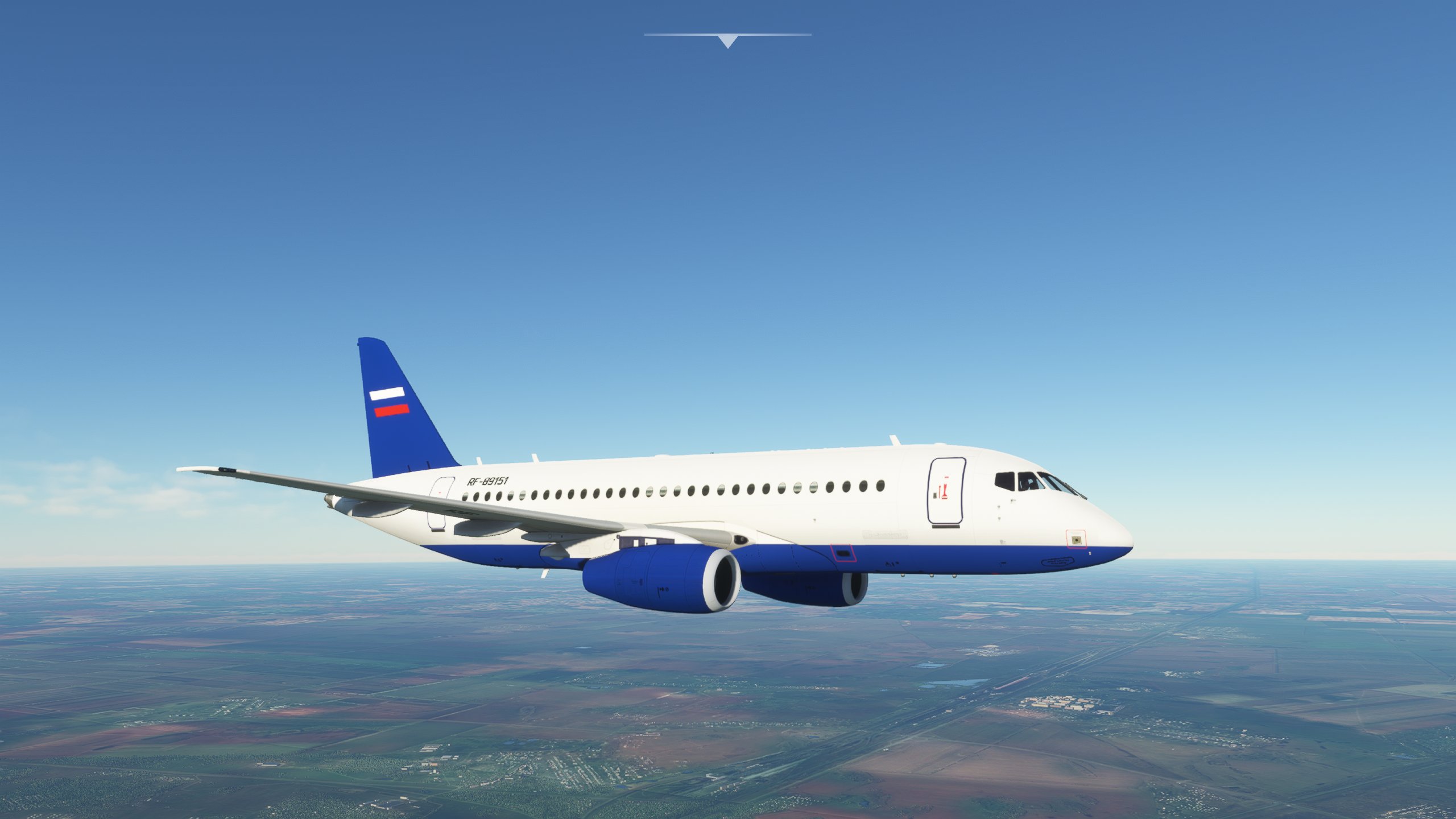 Sukhoi SuperJet SSJ-100 MVD Russia RF-89151 for Microsoft Flight ...