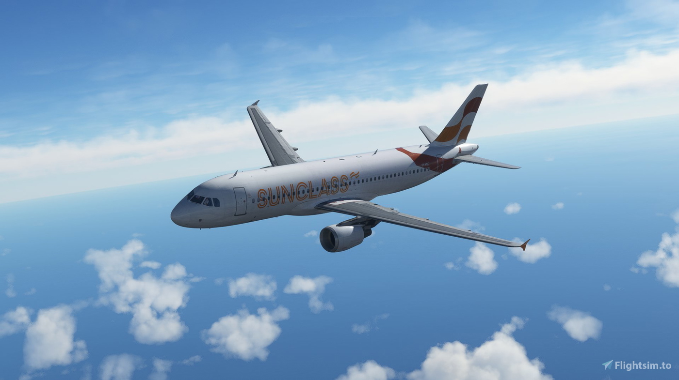 FENIX A320 | Sunclass OY-VKC | with cabin | 8K UPDATED for Microsoft ...