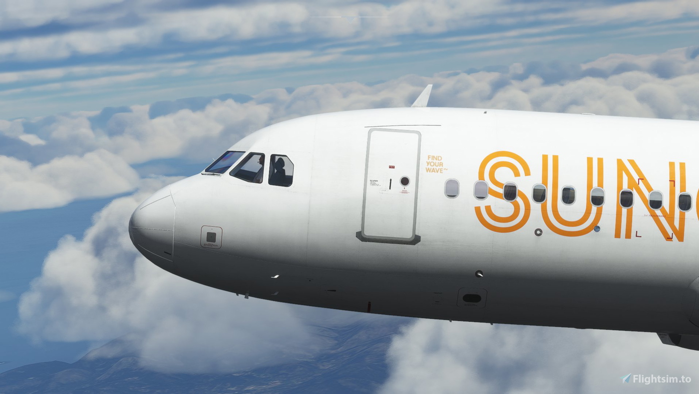 FENIX A320 | Sunclass OY-VKC | with cabin | 8K UPDATED for Microsoft ...