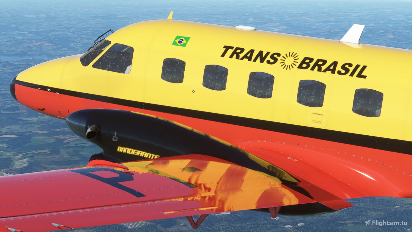 Transbrasil PT-TBA for Microsoft Flight Simulator | MSFS