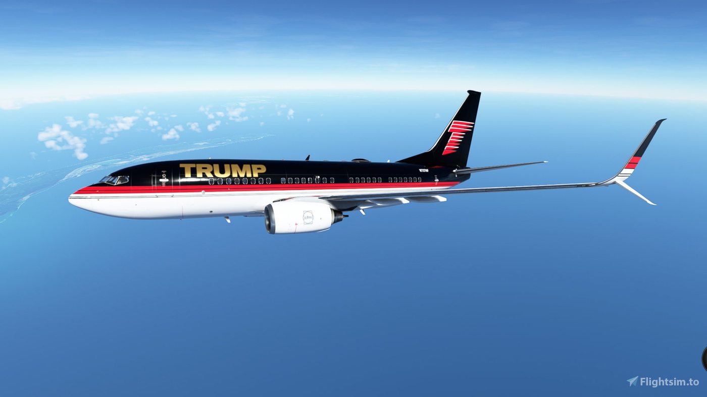 Trump Force One - 737-700BBJ for Microsoft Flight Simulator | MSFS