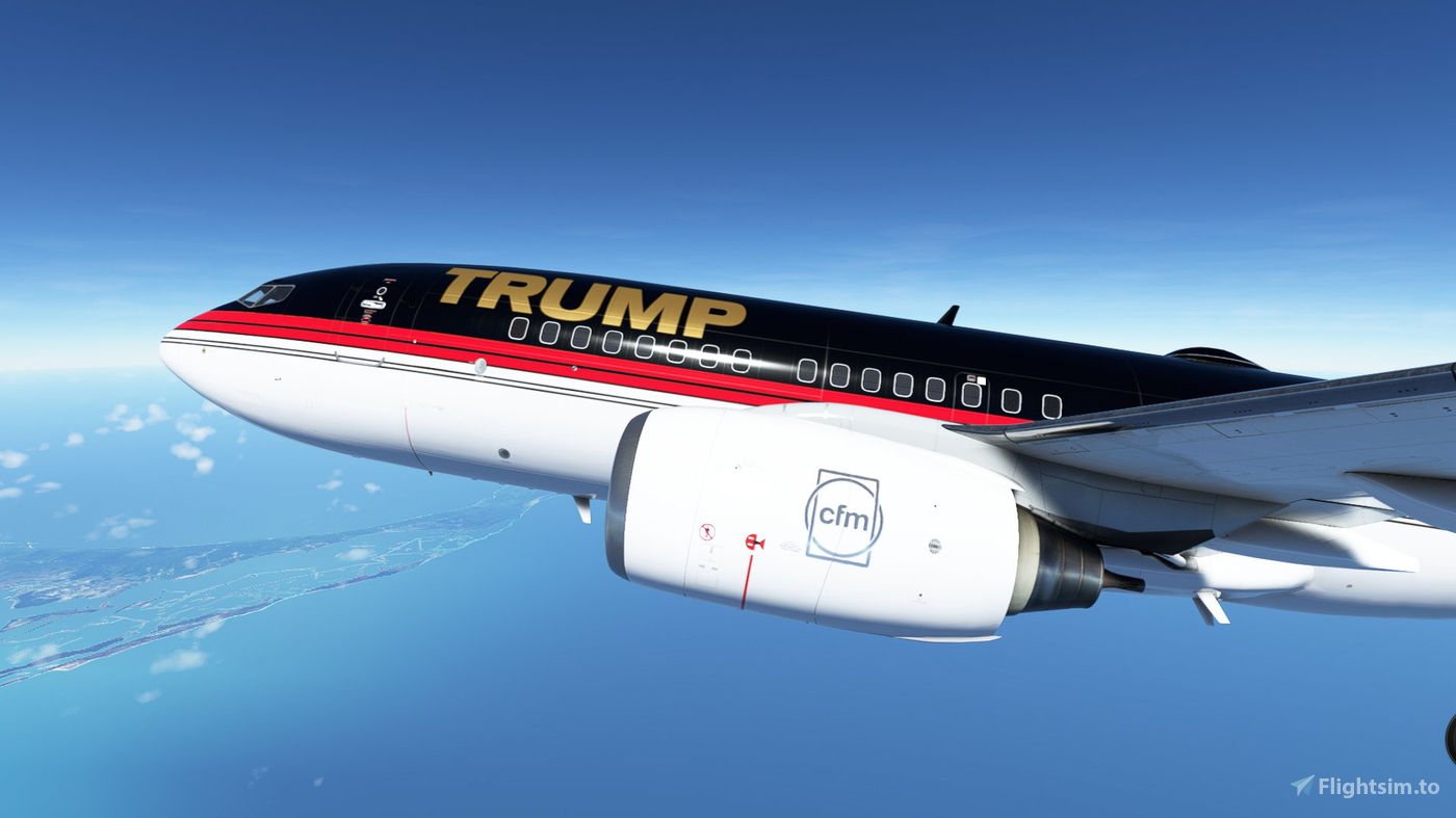 Trump Force One - 737-700BBJ for Microsoft Flight Simulator | MSFS
