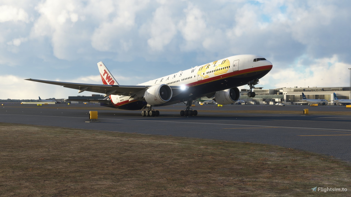 TWA [8K] - CS 777-200 for Microsoft Flight Simulator | MSFS