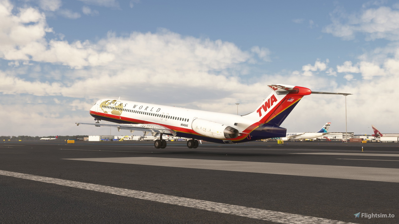 TWA (Final Colors) [8K] - Fly The Maddog X for Microsoft Flight ...