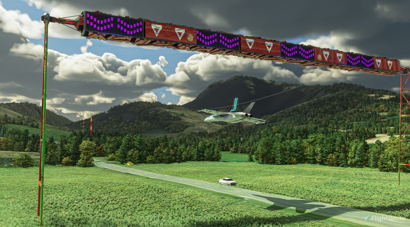 UK Aerobatics Mach Loop (scenery + flight plan) for Microsoft Flight ...