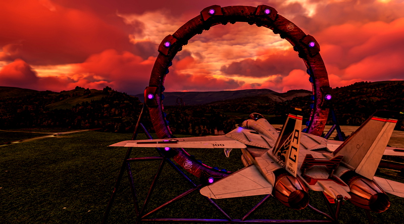 UK Aerobatics Mach Loop (scenery + flight plan) for Microsoft Flight ...