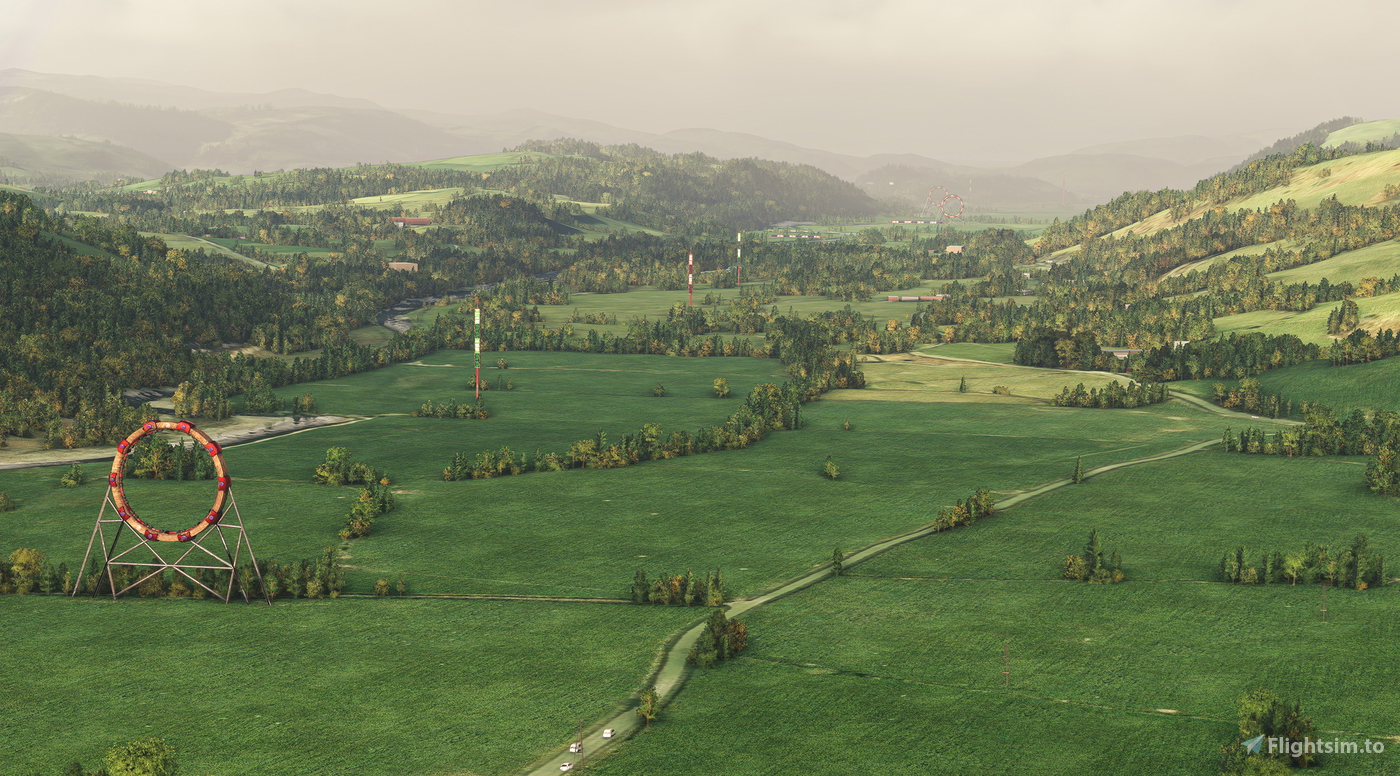 UK Aerobatics Mach Loop (scenery + flight plan) for Microsoft Flight ...