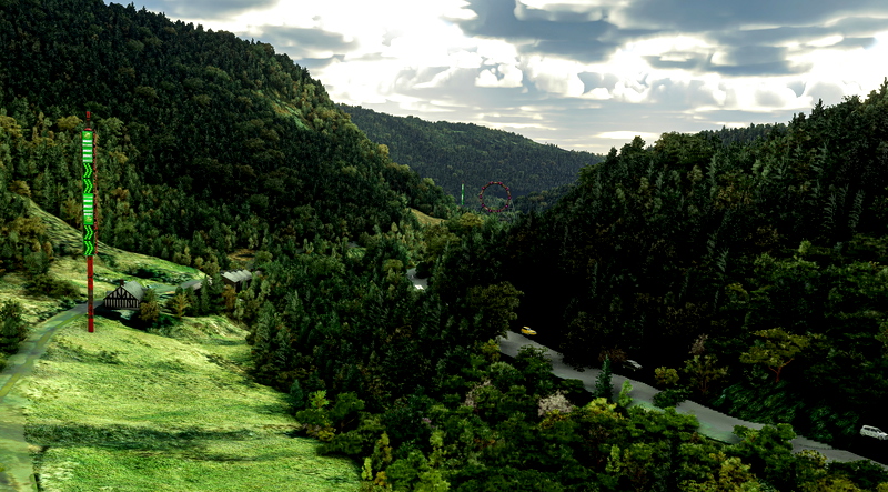 UK Aerobatics Mach Loop (scenery + flight plan) for Microsoft Flight ...