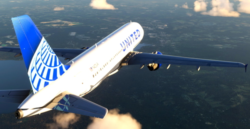 United Airlines "2019 livery" "N423UA" Fenix A320 Ceo » Microsoft ...