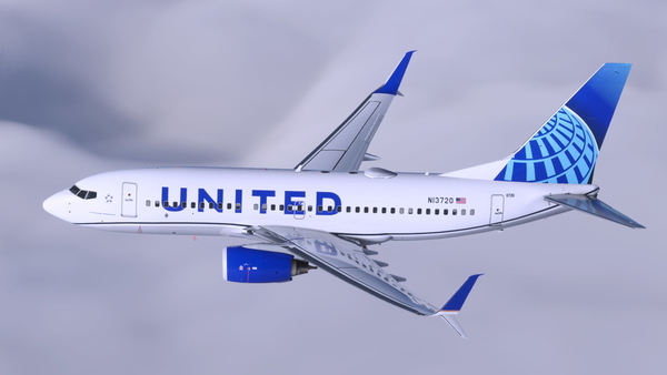 United Airlines [4K] "Mismatched Radome" N14371 for Microsoft Flight ...