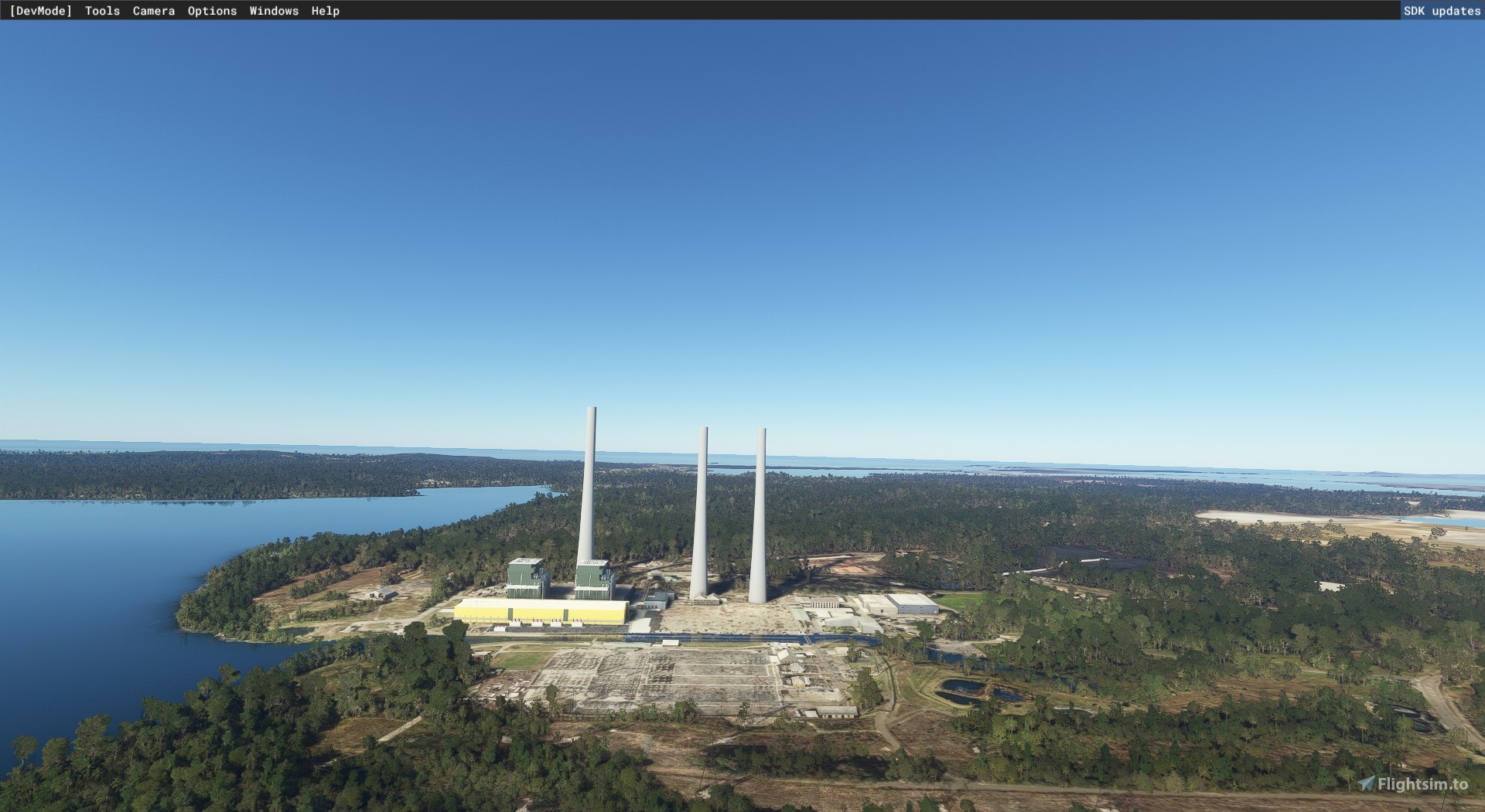 Vales Point Power Station NSW Australia for Microsoft Flight Simulator | MSFS