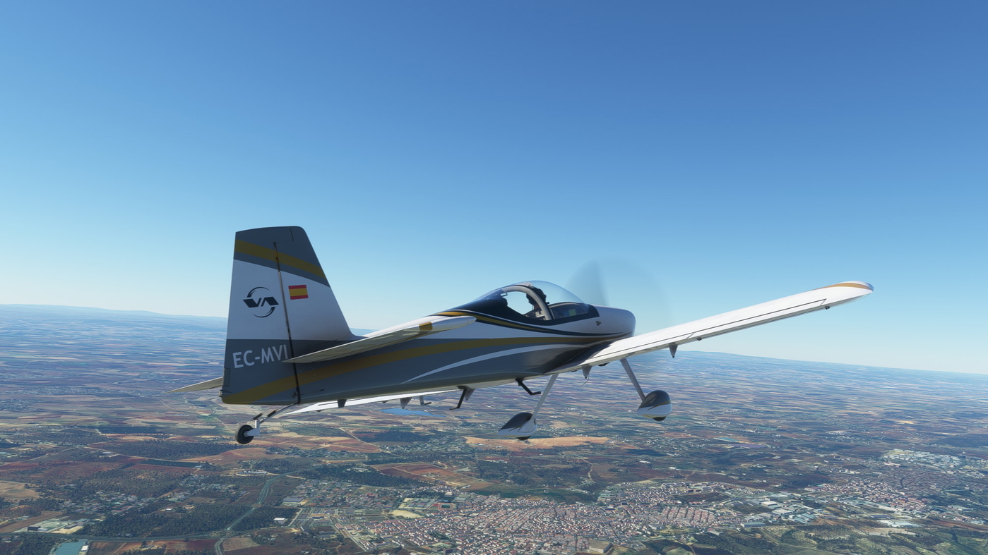Vans RV-14 tailwheel EC-MVI for Microsoft Flight Simulator | MSFS