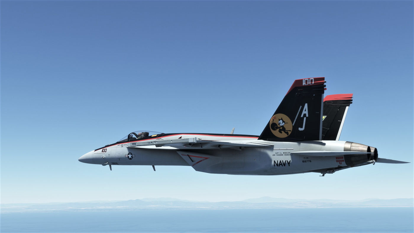 VFA-31 Tomcatters Felix 100 对于 Microsoft Flight Simulator | MSFS