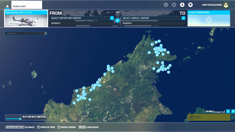 VFR WAYPOINTS MALAYSIA for Microsoft Flight Simulator | MSFS