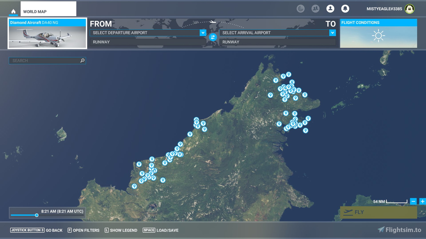 VFR WAYPOINTS MALAYSIA for Microsoft Flight Simulator | MSFS
