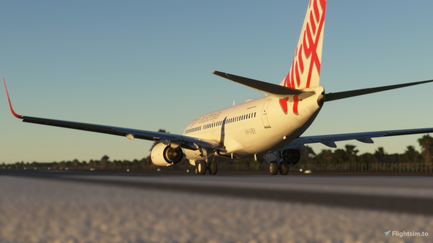 Virgin Australia VH-VBY PMDG737-700 Livery for Microsoft Flight ...