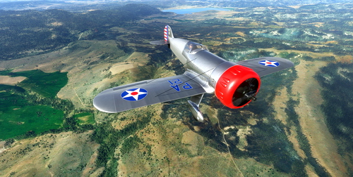 Wedell-Williams model 44 XP-34 US Army 对于 Microsoft Flight Simulator | MSFS