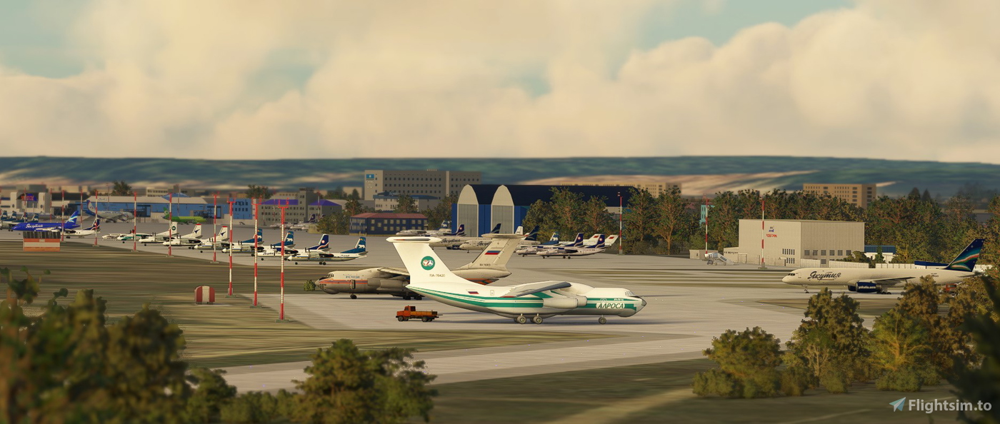 Yakutsk International Airport ( UEEE ) for Microsoft Flight Simulator ...