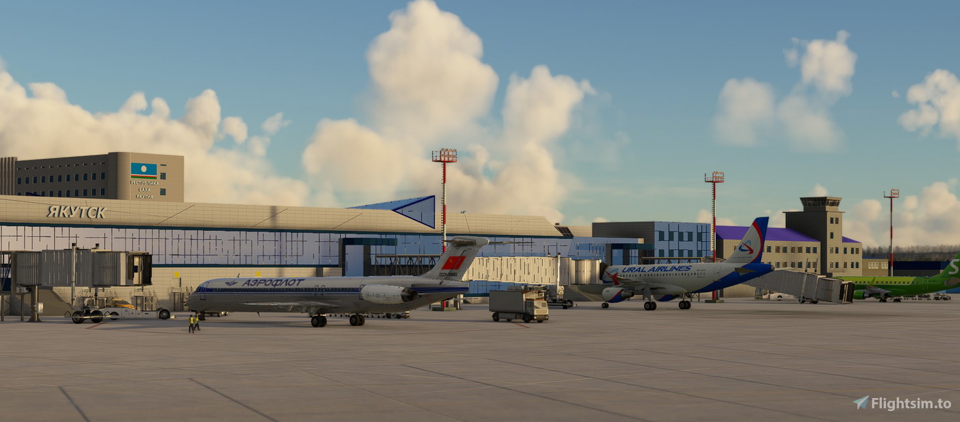 Yakutsk International Airport ( UEEE ) for Microsoft Flight Simulator ...