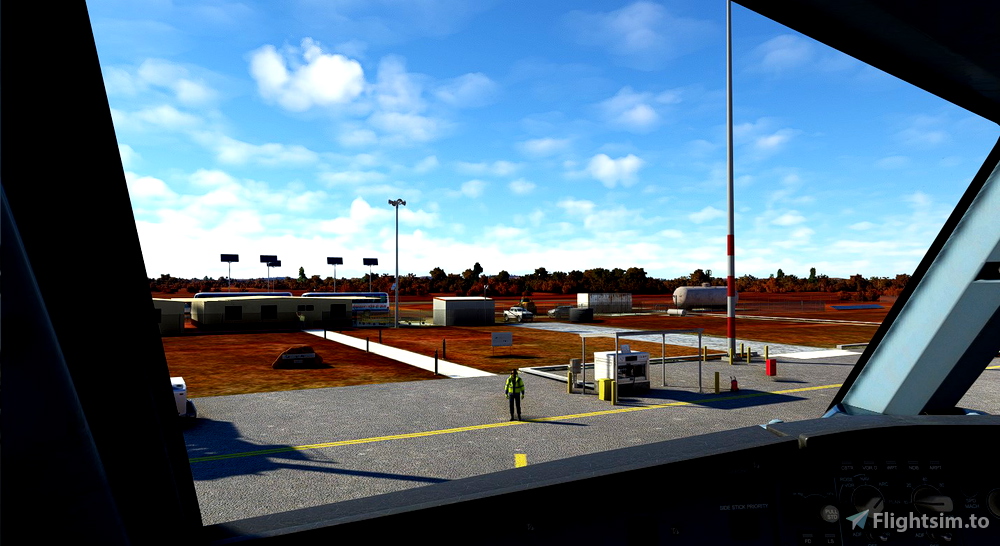 YGIA - Ginbata Airport - WA a oldalon. Microsoft Flight Simulator | MSFS