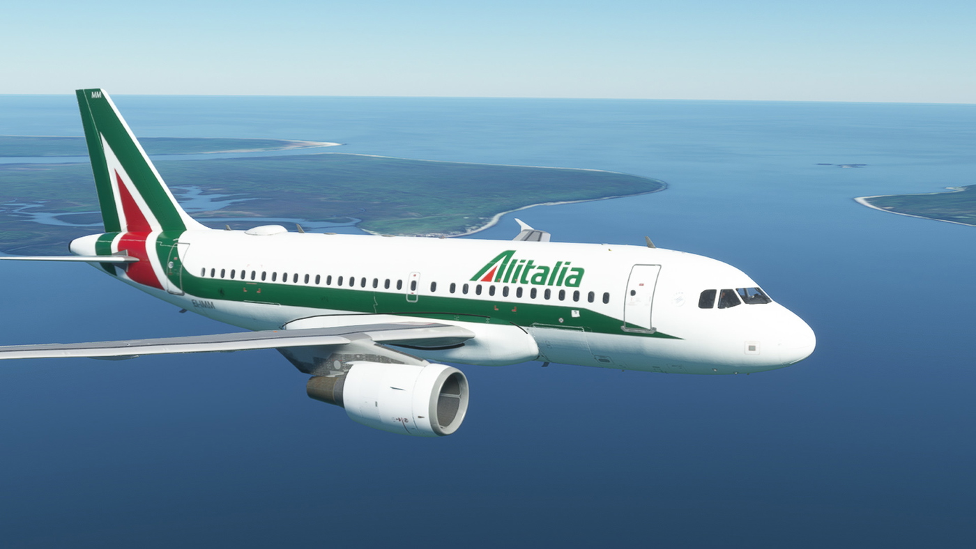 ALITALIA A319CEO 8K EI-IMM for Microsoft Flight Simulator | MSFS