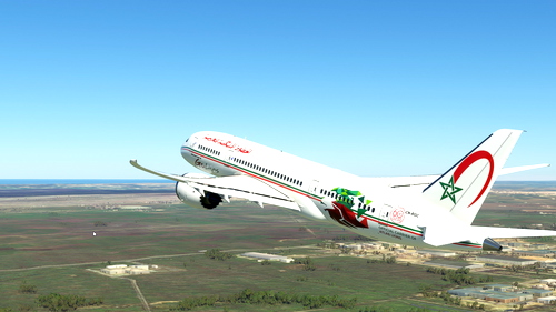CN-RGB, CN-RGC, and CN-RGT Royal Air Maroc | Kuro 787-8 for Microsoft ...