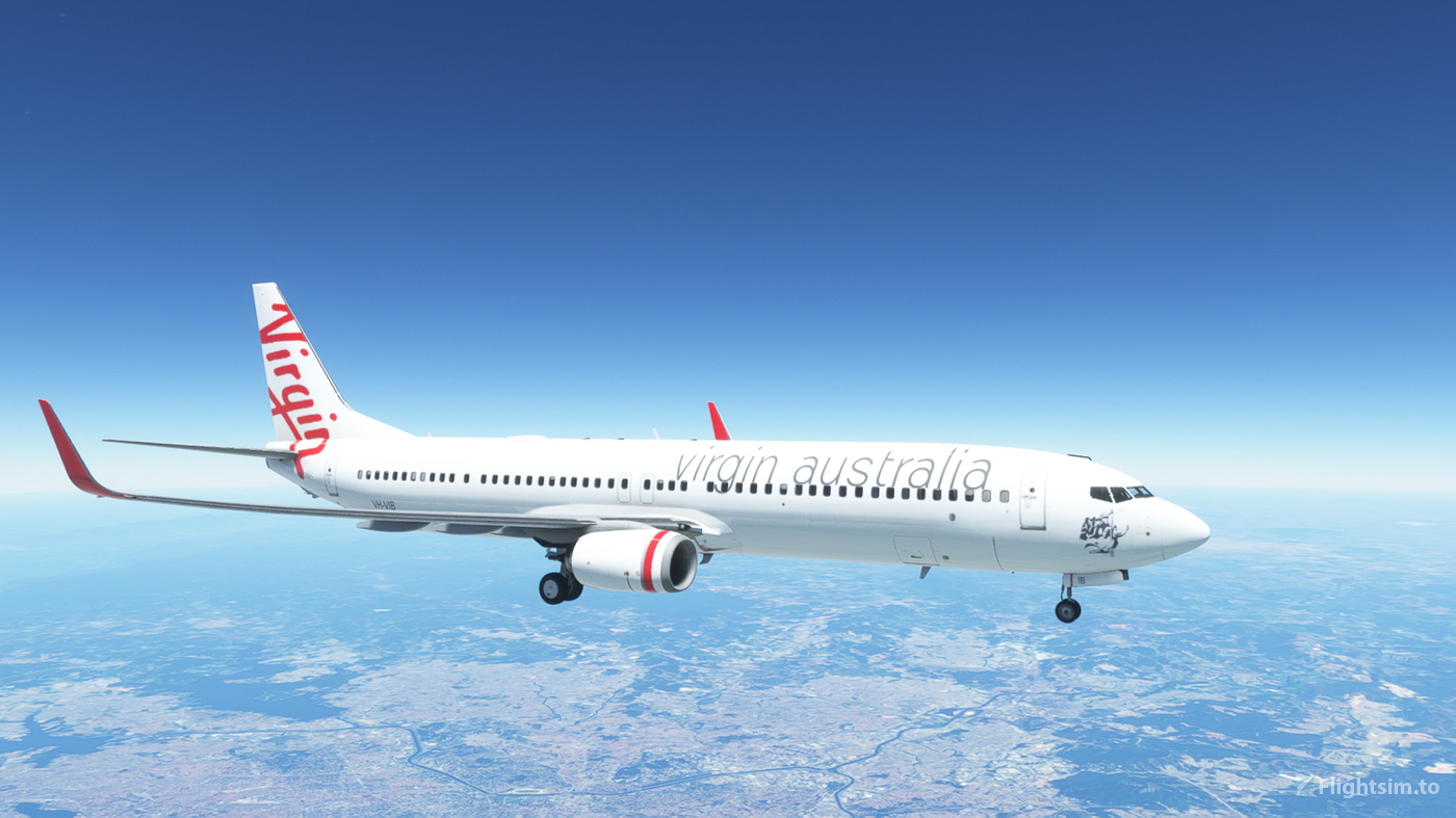 Virgin Australia 737-900ER 8K for Microsoft Flight Simulator | MSFS