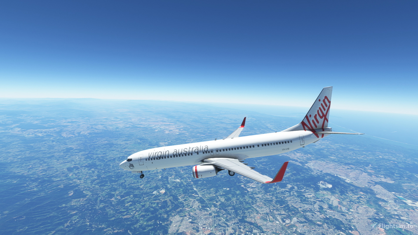 Virgin Australia 737-900ER 8K for Microsoft Flight Simulator | MSFS