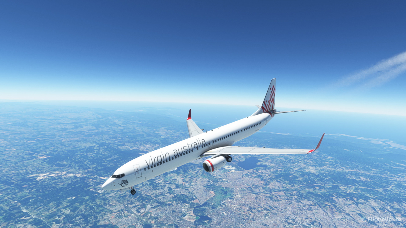 Virgin Australia 737-900ER 8K for Microsoft Flight Simulator | MSFS