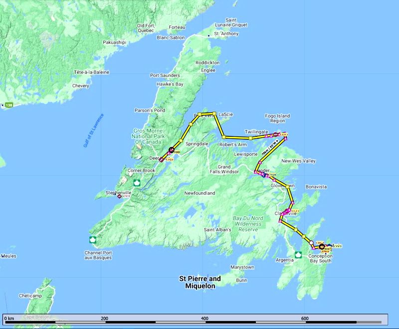 01 Canada St Johns CYYT Deer Lake CYDF for Microsoft Flight Simulator ...