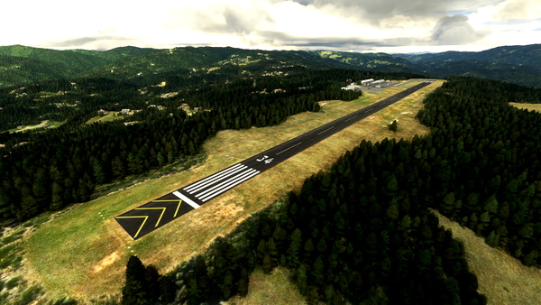 KFOT Rohnerville, Fortuna CA for Microsoft Flight Simulator | MSFS