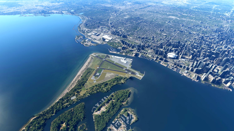 03 Canada Ottawa CYOW Toronto Billy Bishop CYTZ for Microsoft Flight ...