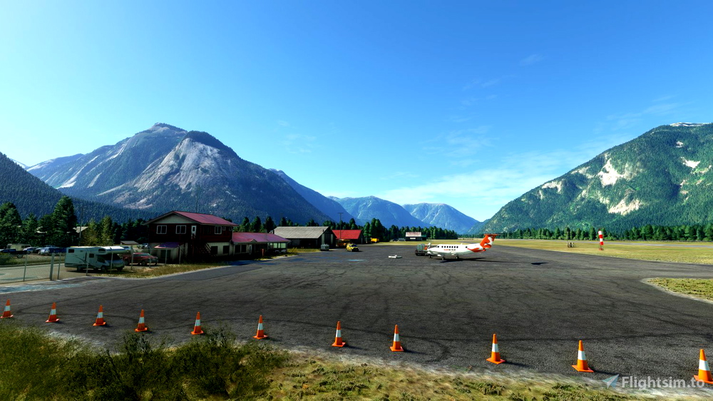 08 Canada BC pacific coast Bella Coola CYBD for Microsoft Flight ...