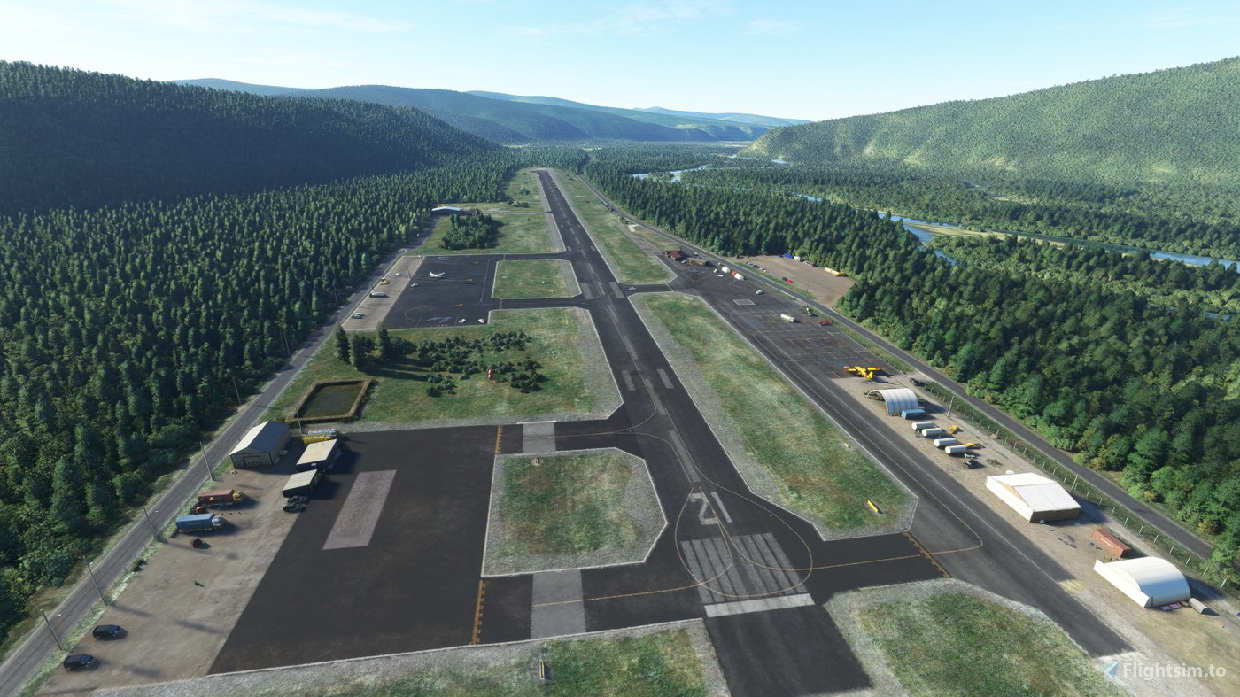11 Canada Yukon Interior Dawson CYDA for Microsoft Flight Simulator | MSFS