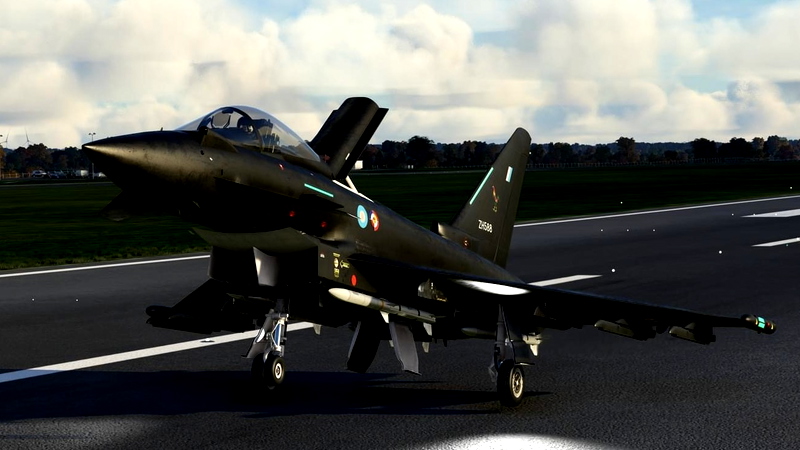 1994 Eurofighter EF-2000 Typhoon DA2 C/N DA2 for Microsoft Flight ...