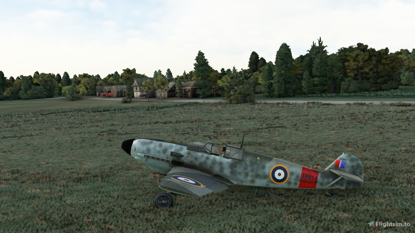 RAF Captured BF-109 G6 JG 301 for Microsoft Flight Simulator | MSFS