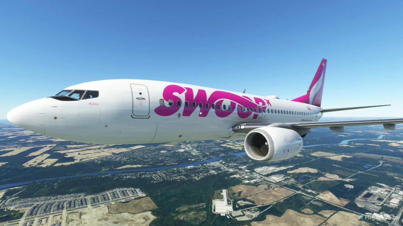PMDG 737-700SSW w/ cabin Swoop (C-FONK) for Microsoft Flight Simulator ...