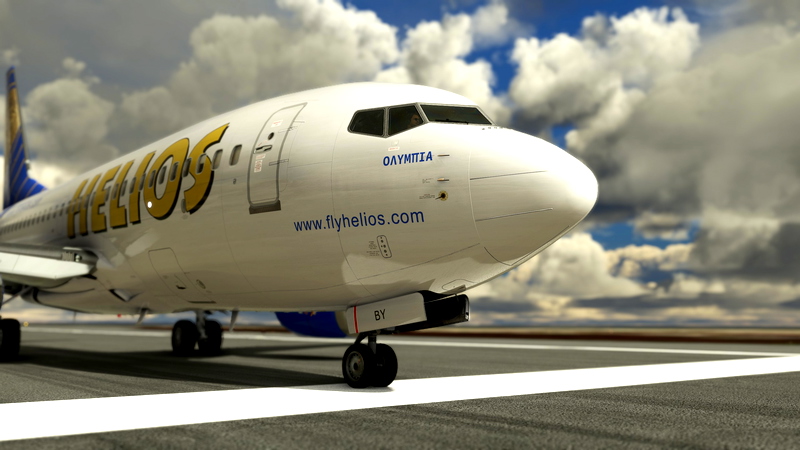 [4K][737-700] Helios Airways 5B-DBY Olympia for Microsoft Flight ...