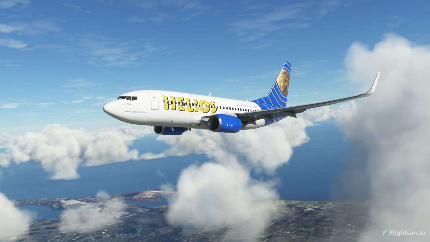 [4K][737-700] Helios Airways 5B-DBY Olympia for Microsoft Flight ...