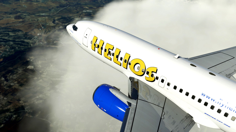 [4K][737-700] Helios Airways 5B-DBY Olympia for Microsoft Flight ...