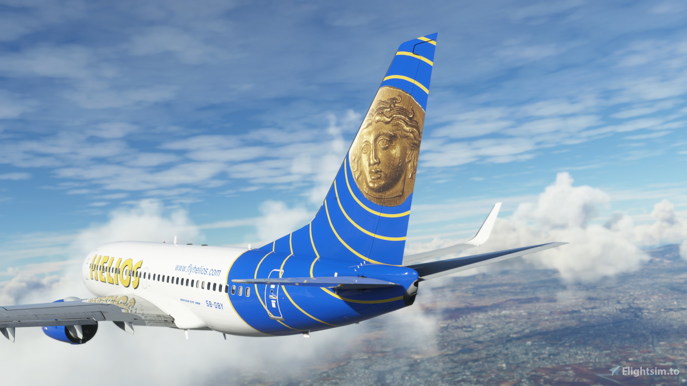 [4K][737-700] Helios Airways 5B-DBY Olympia for Microsoft Flight ...