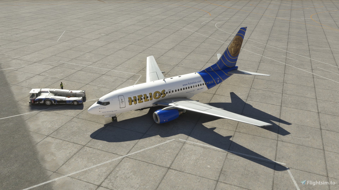 [4K][737-600] Helios Airways 5B-DBY Olympia for Microsoft Flight ...