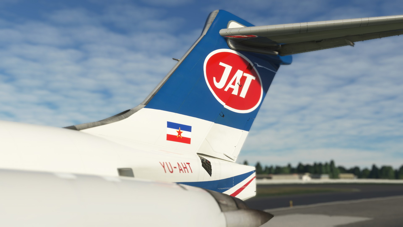 [4K]JAT Yugoslav Airlines YU-AHT für Microsoft Flight Simulator | MSFS